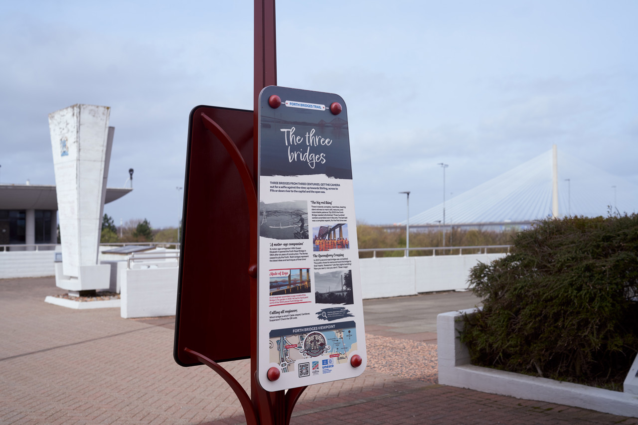 Forth Bridges Trail Stop | Forth Bridges Viewpoint