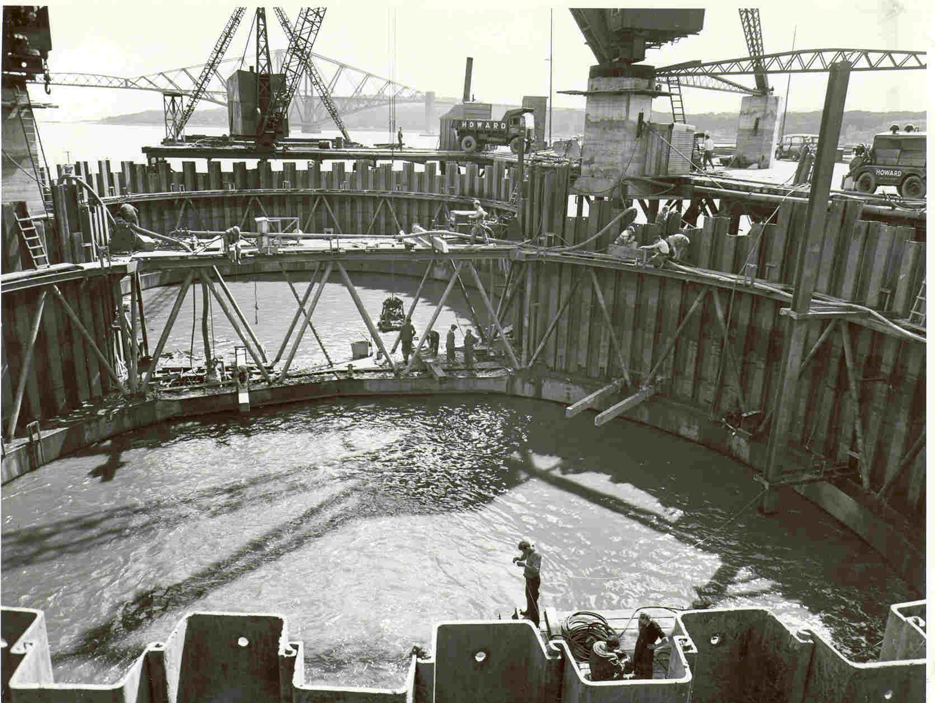 Forth Road Bridge Construction Gallery