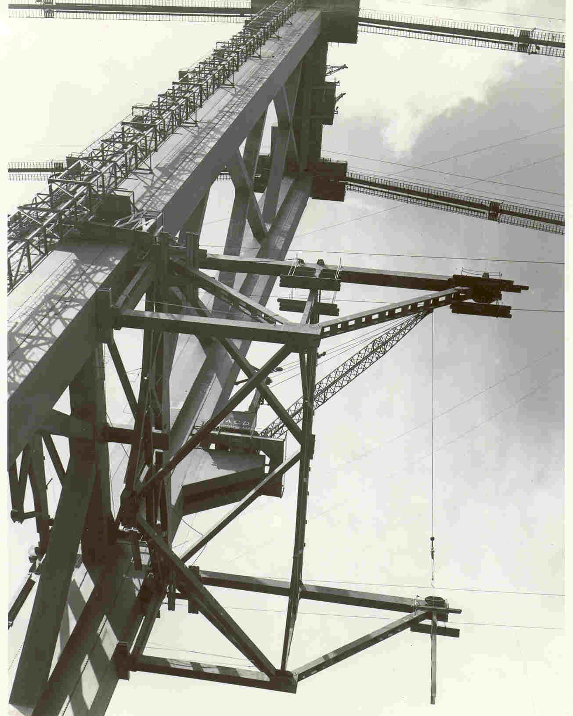Forth Road Bridge Construction Gallery