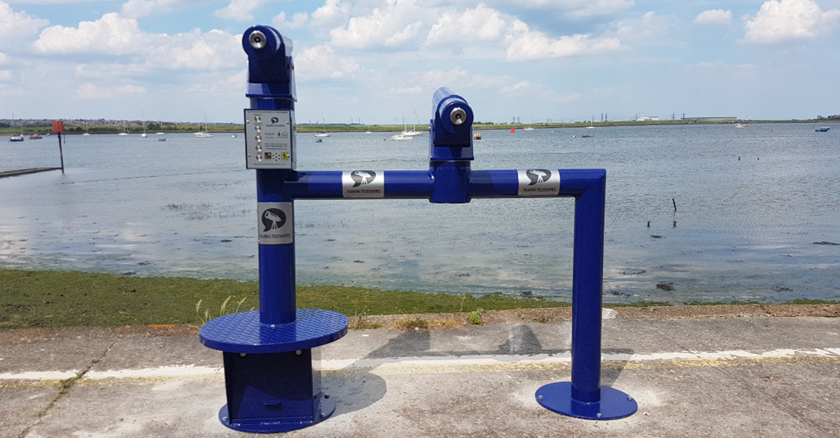 Twin Telescope on the Viewing Platform