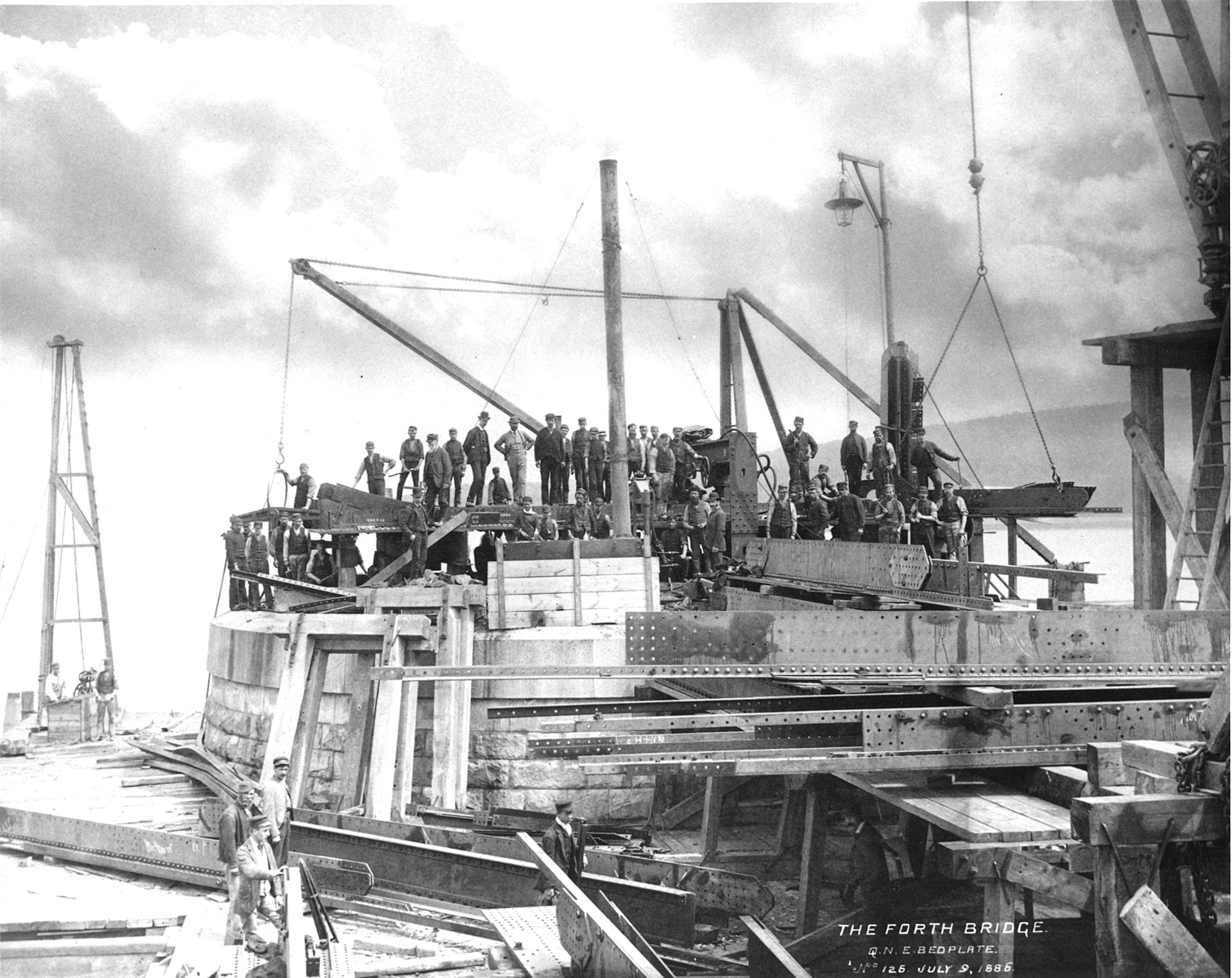 Forth Bridge Construction Gallery