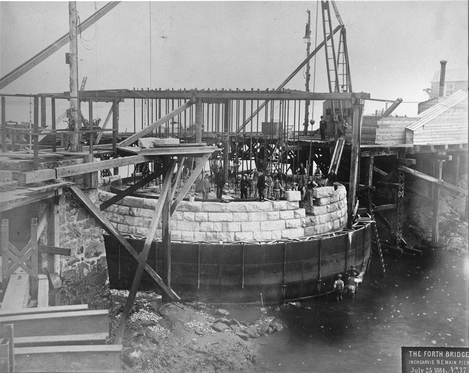Forth Bridge Construction Gallery