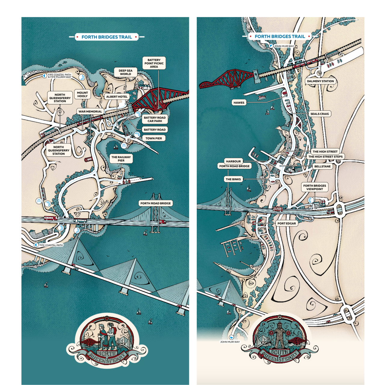 Forth Bridges Trail Stop | High Street