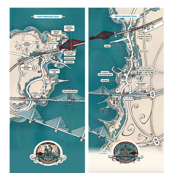 Forth Bridges Trail Stop | The Road Bridge South Tower