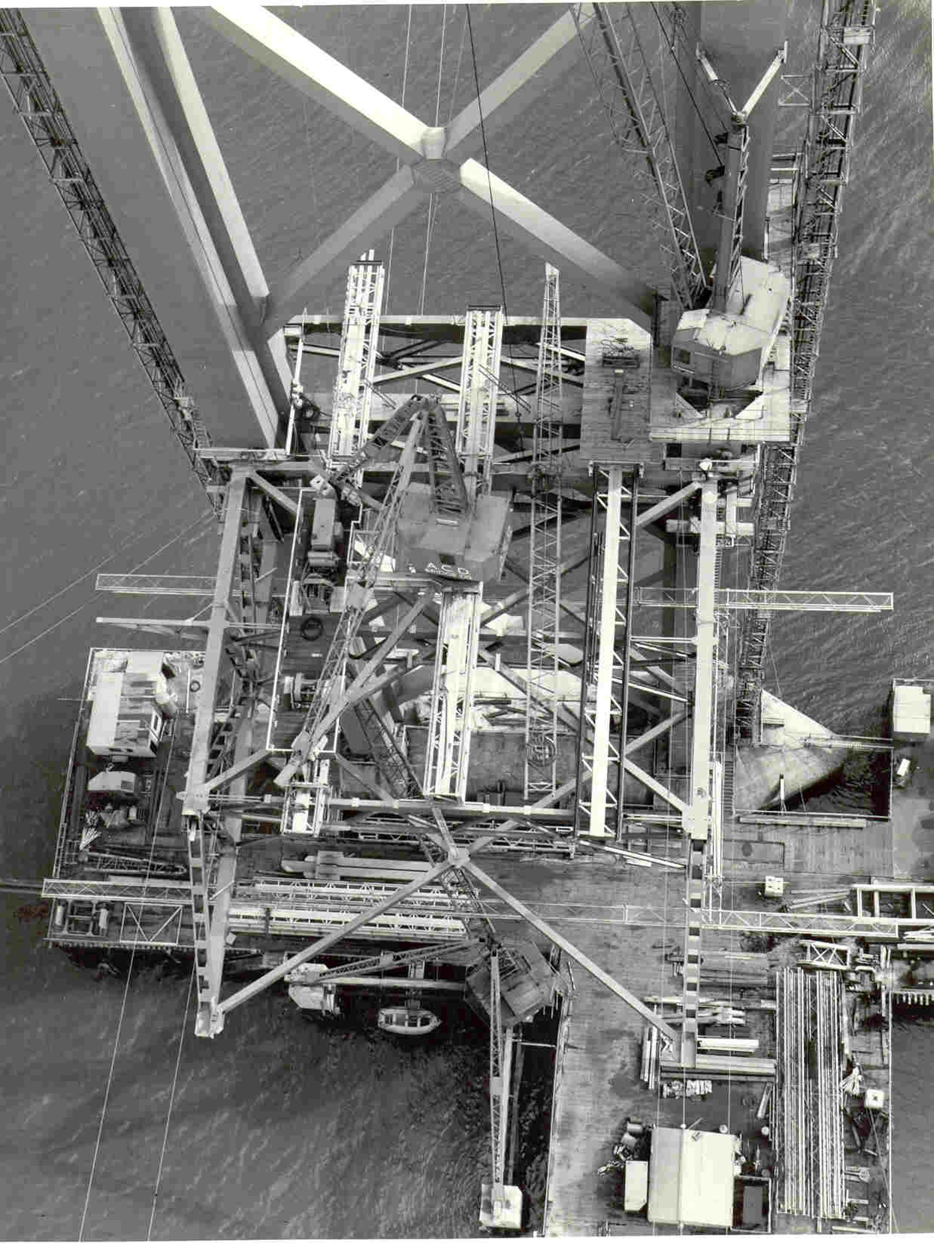 Forth Road Bridge Construction Gallery