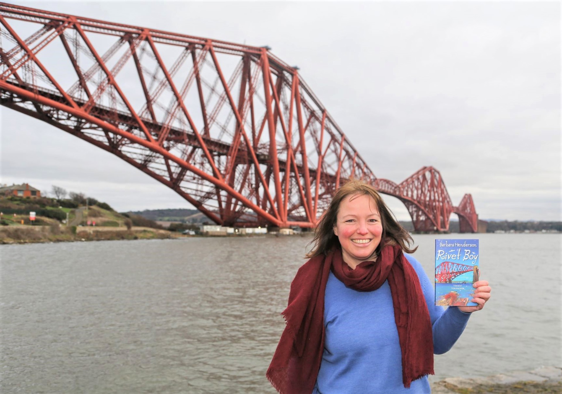 News | Forth Bridge Writer-in-Residence launches latest book "Rivet Boy"