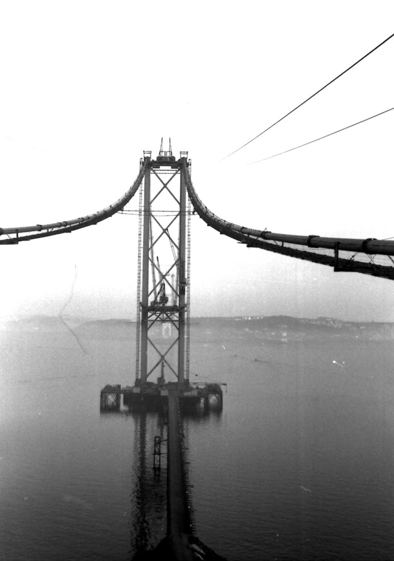 Forth Road Bridge Construction Gallery